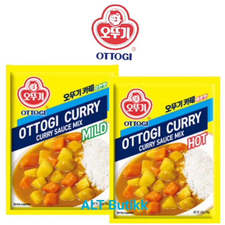 Jual OTTOGI CURRY POWDER 100 gram | MILD | HOT | PRODUCT OF KOREA ...