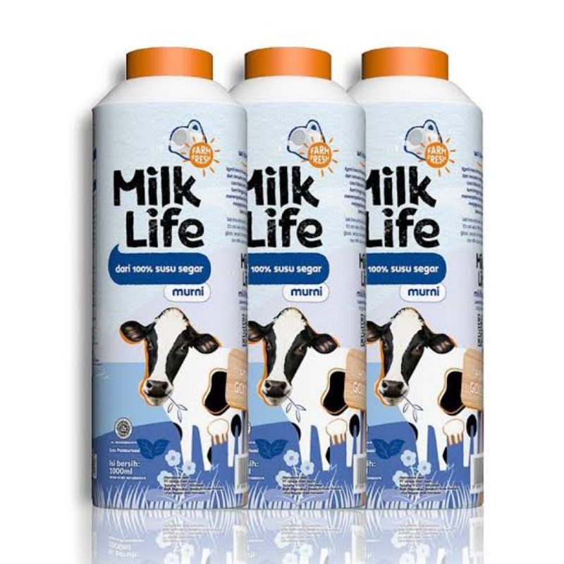Jual Milk life fresh milk susu milklife susu fresh 1 liter | Shopee ...