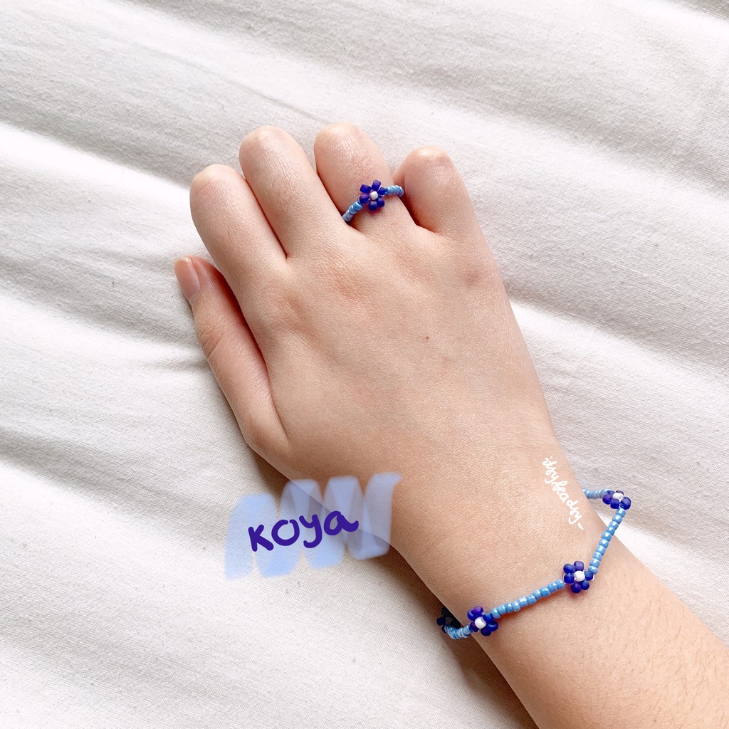 Jual BT21 Koya Set (daisy ring, bracelet, mask strap) | Shopee Indonesia