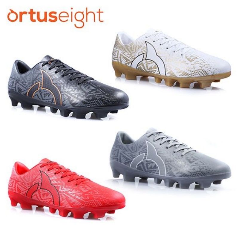 Jual Sepatu Ortuseight Ortus Eight Volt Sepak Bola - HITAM GREY MERAH ...