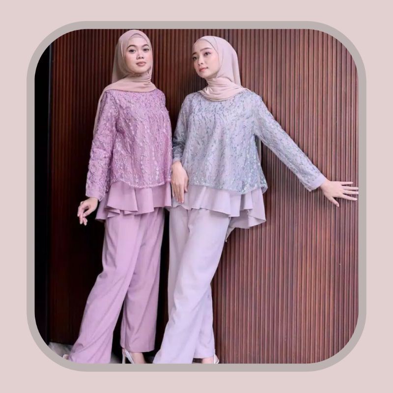 Jual Baju oneset setelan set 2in1 ( 2 pcs ) setcel atasan bawahan ...