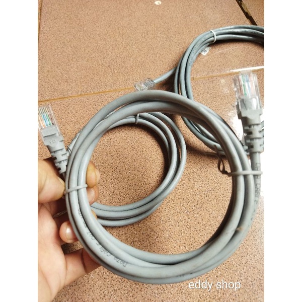 Jual Kabel LAN rj45 cat 6 /UKURAN 1,5m | Shopee Indonesia