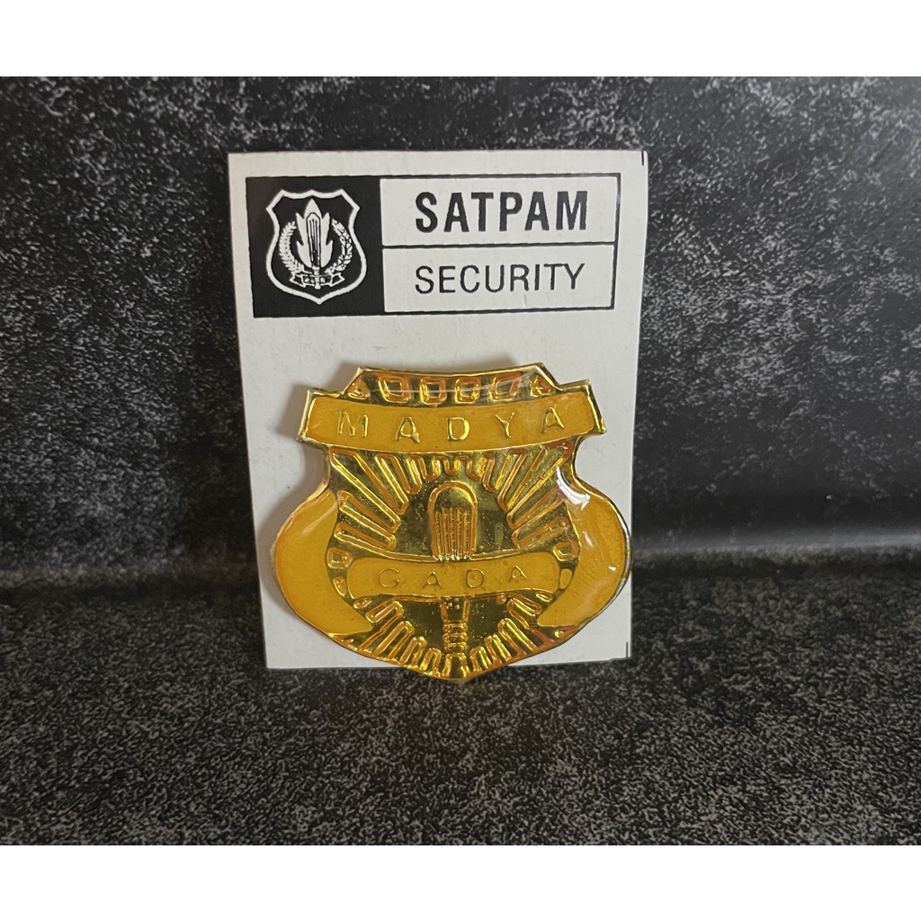 Jual Pin Gada Madya - Gada Madya - Pin Satpam - Pin Security - Pin Gada ...
