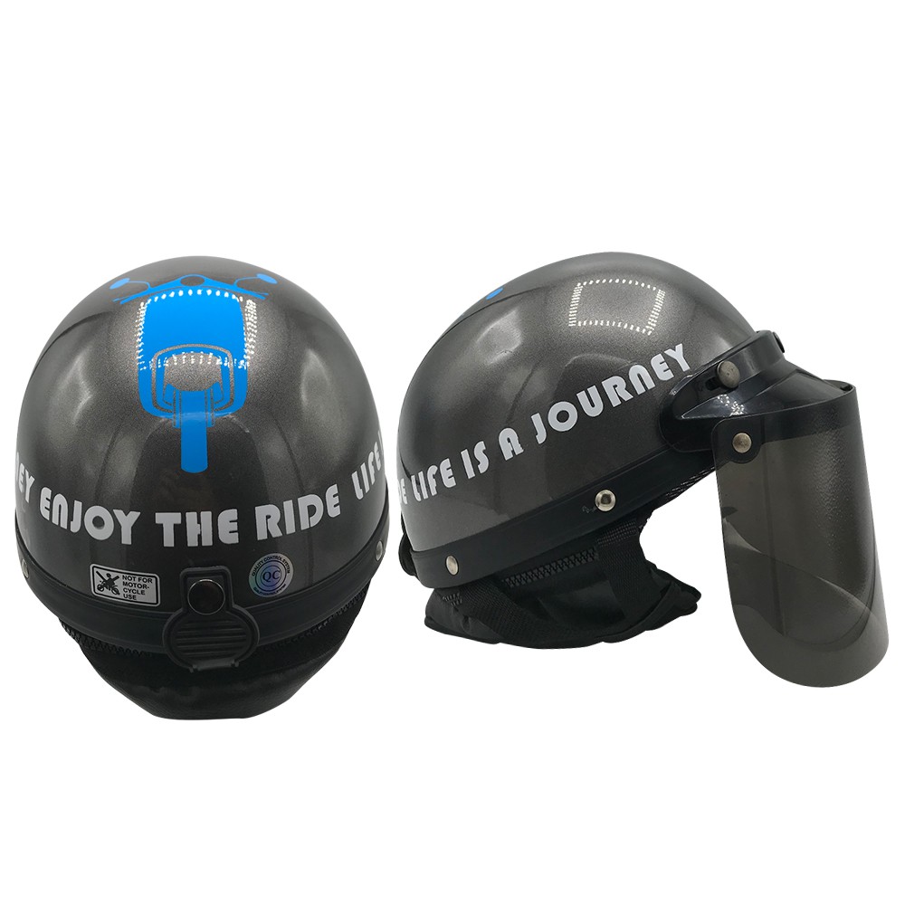 Jual Legacy Helm - Helm Chips Bogo Setengah Dewasa Motif Journey ...