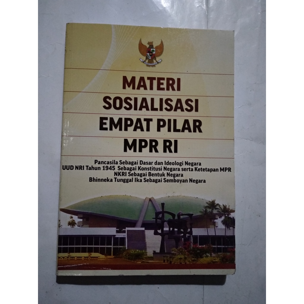 Jual Original Bekas MATERI SOSIALISASI EMPAT PILAR MPR RI | Shopee Indonesia