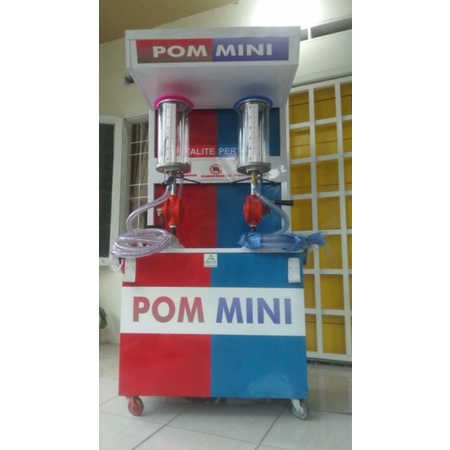 Jual POM MINI MANUAL DOUBLE NOZLE 60 LITER tanpa tutup ONGKIR COD ...