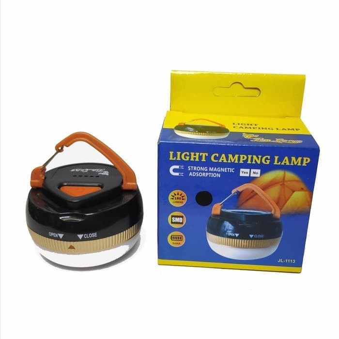 Jual Lampu tenda 5 mode cahaya light camping lamp senter camcer hiking ...