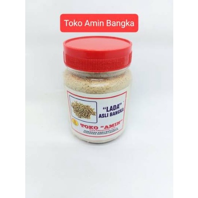 Jual Lada Putih Halus Khas Bangka Toko Amin Kemasan Botol | Shopee ...