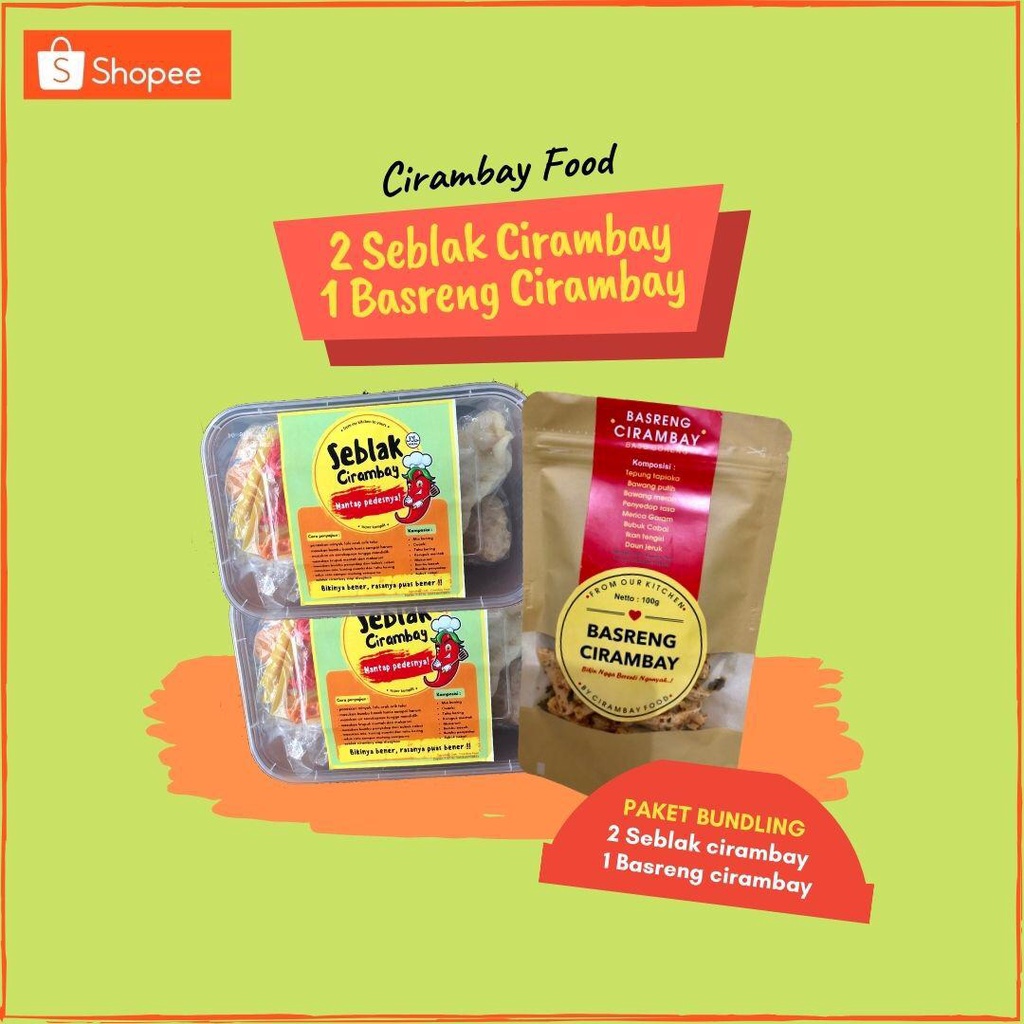 Jual PAKET 2 Seblak 1 Basreng Cirambay Enak dan Gurih | Shopee Indonesia