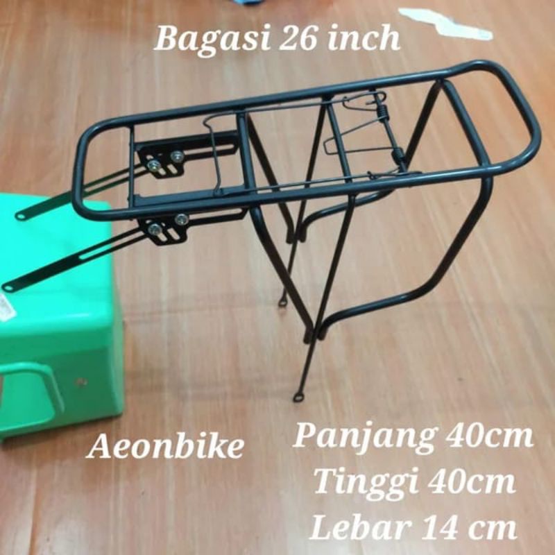 Jual bagasi sepeda 26 inch boncengan sepeda MTB,rak pannier,rak touring ...