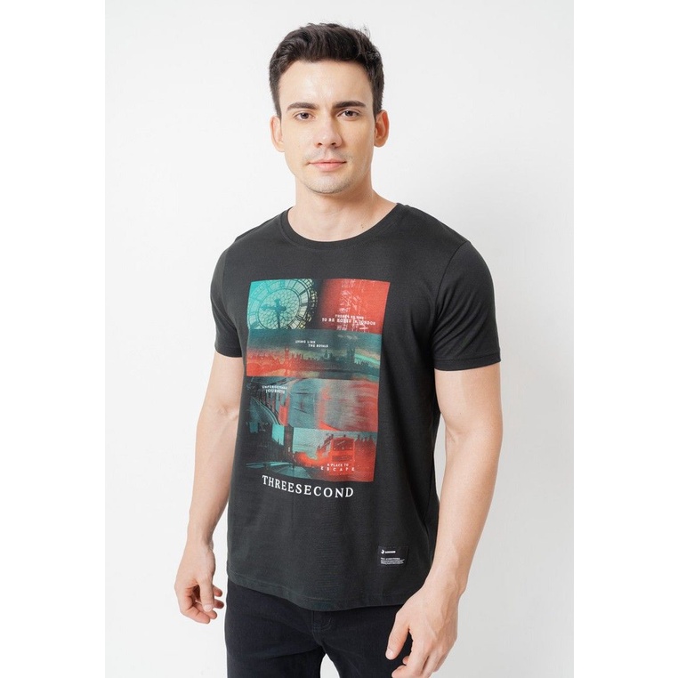 Jual Kaos Pria 3second - 560721 | Shopee Indonesia