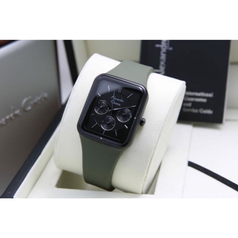 Jual Jam AC Female greenblack | Shopee Indonesia