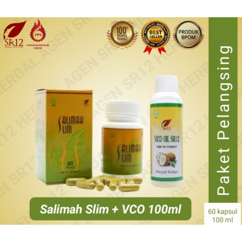 Jual Ampuh!! Salimah Slim SR12 Pelangsing Herbal / Obat Diet Ampuh ...