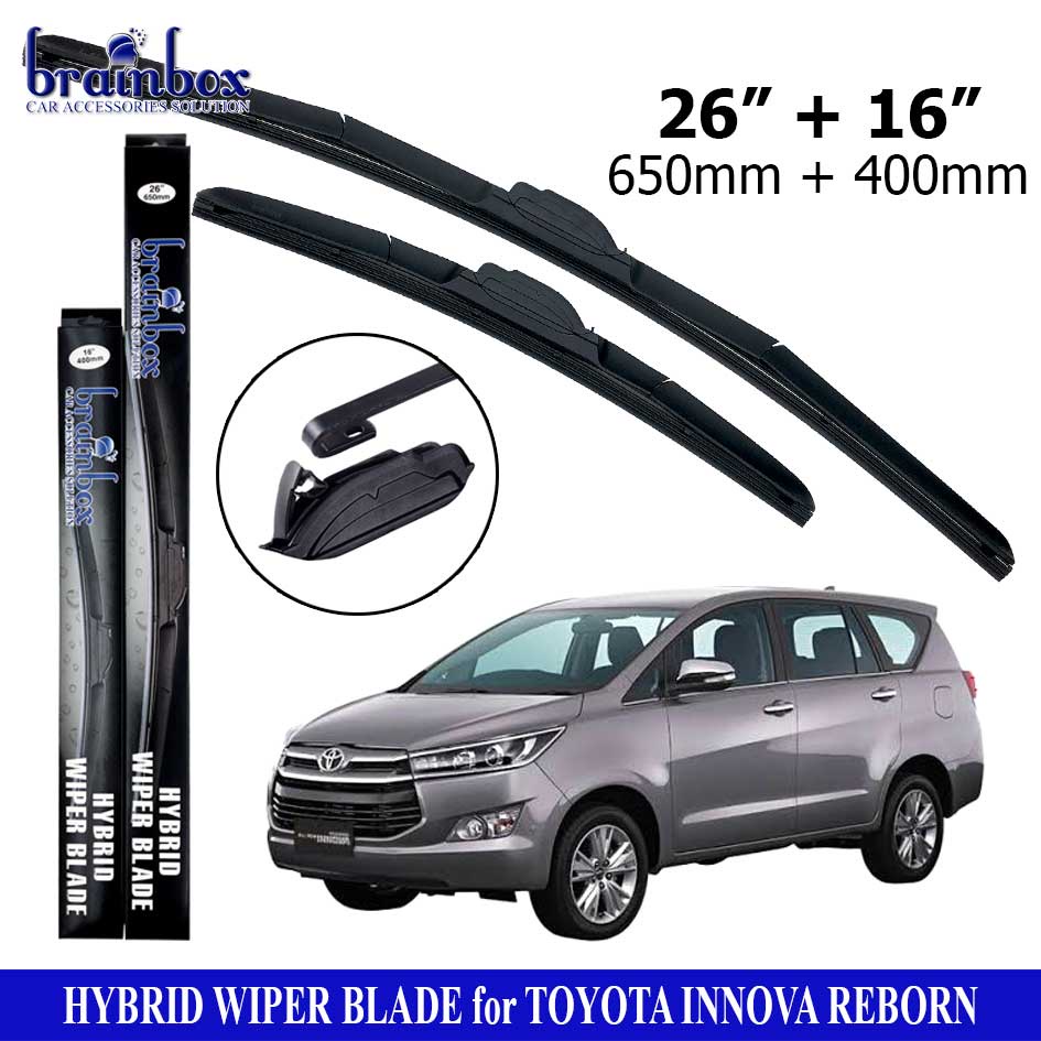 Jual HIGH QUALITY Hybrid Wiper Blade Innova Reborn Wiper Kaca Mobil ...