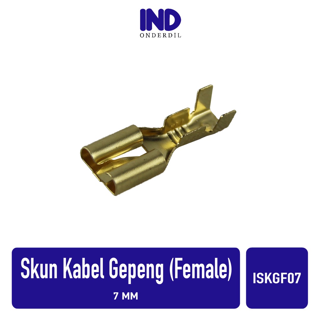 Jual Skun-Sekun-Terminal Kabel Gepeng-Pipih Female-Cewe-Perempuan ...