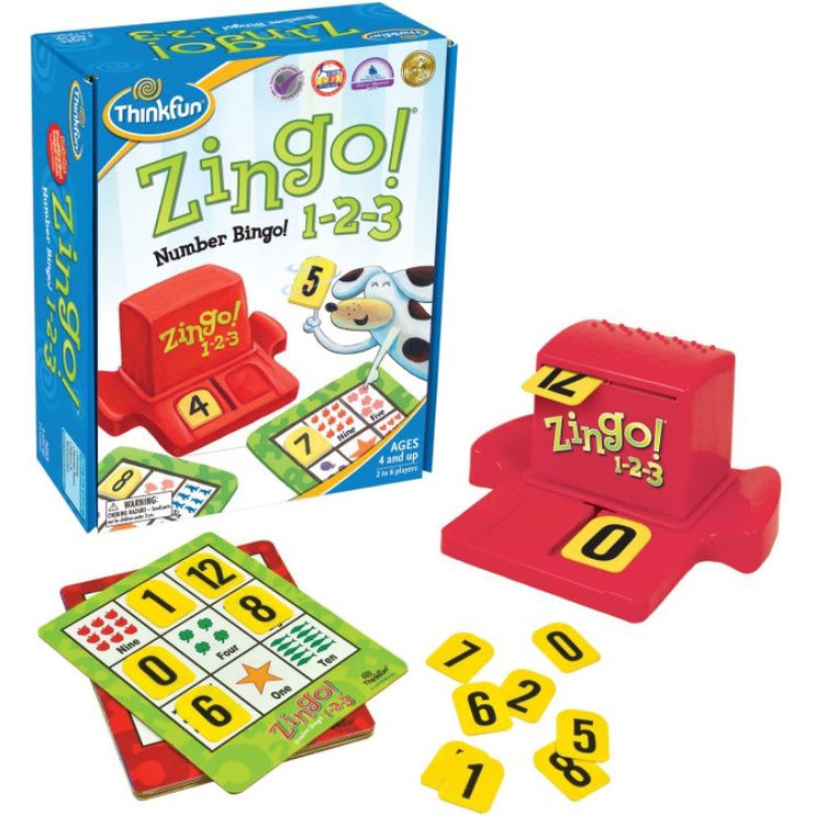 Jual Mainan Zingo number Bingo 123 - zingo board game | Shopee Indonesia