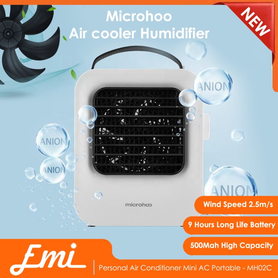 Jual Microhoo Air Cooler MH02 MH01 Personal Air Conditioner Mini AC ...