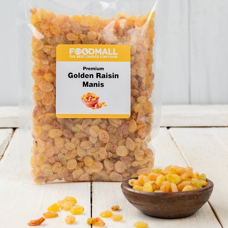 Jual Golden Raisin Simin Manis Organik / Kismis Emas 250 Gram | Shopee ...