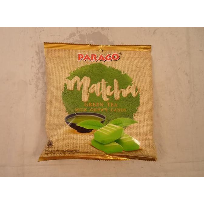 Jual Permen PERMEN PARAGO MATCHA GREEN TEA MILK CHEWY CANDY - 90 gr ...