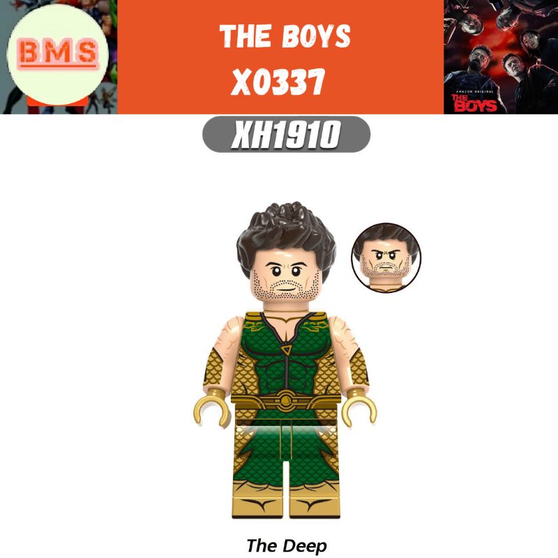 Jual mainan anak bricks the boys series X0337 figure homelander ...