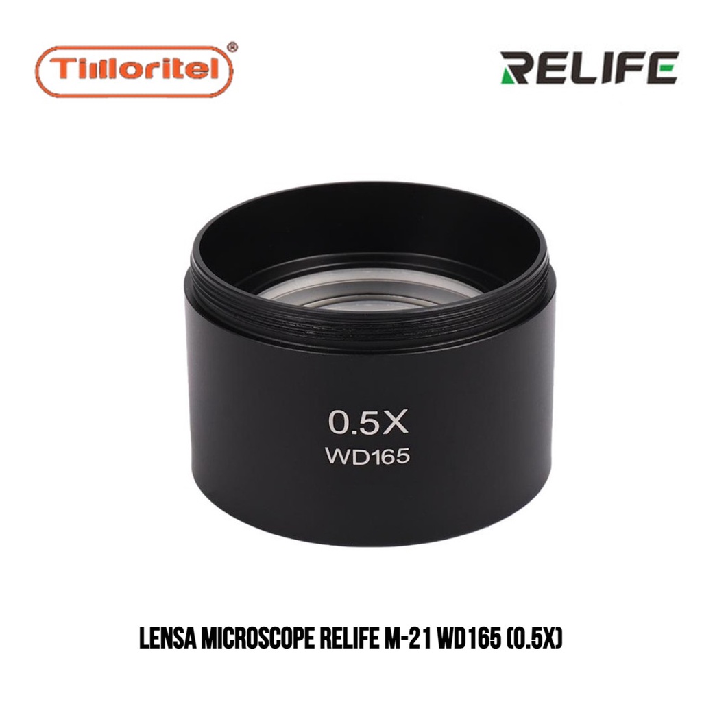 Jual LENSA MICROSCOPE RELIFE M-21 WD165 (0.5X) | Shopee Indonesia