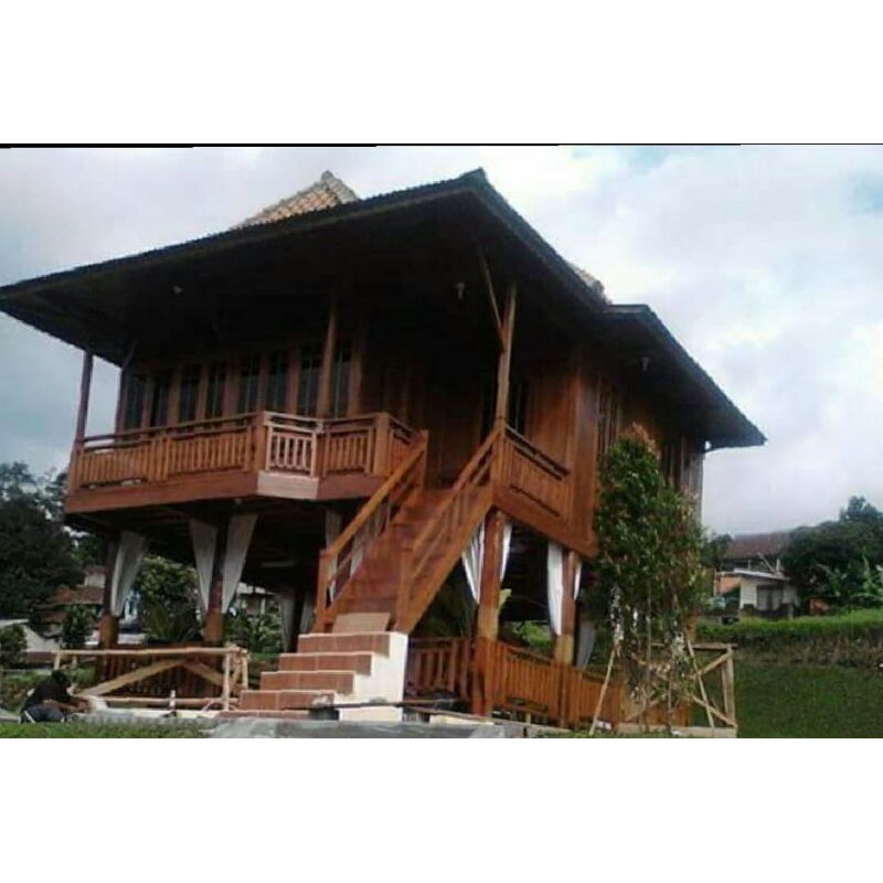 Jual Rumah Kayu Bongkar Pasang (Knock down) | Shopee Indonesia