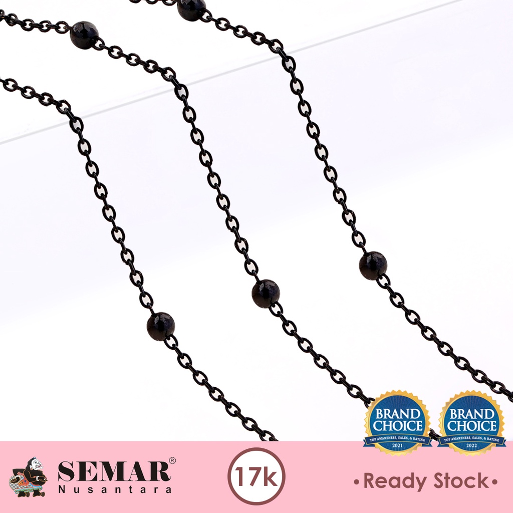 Jual Kalung Emas Mini Jedar Black Gold 17K Semar Nusantara | Shopee ...