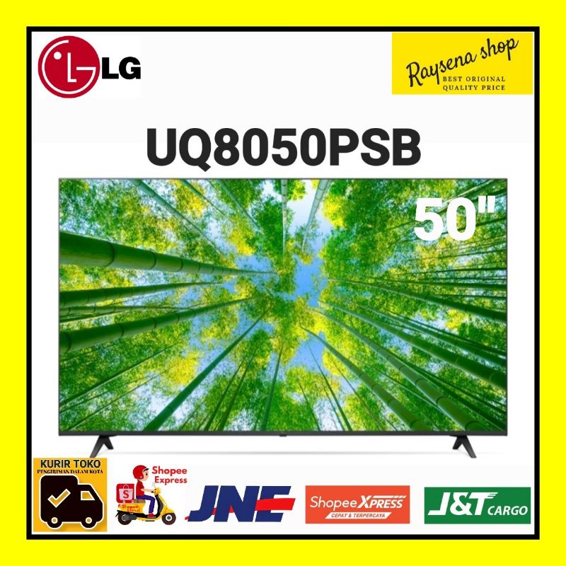 Jual LG 50UQ8050PSB LED TV UHD 4K 50 inch 50UQ8050 UQ8050 LG 50UQ NEW 2022 | Shopee Indonesia