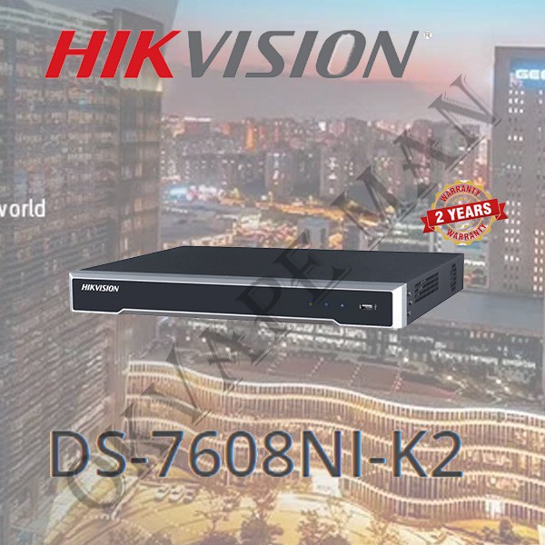 Jual HIKVISION NVR 8CH 8 Channel DS-7608NI-K2 HD CCTV Kamera 4K DVR ...