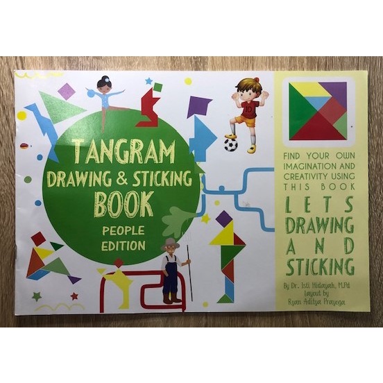 Jual Tangram Drawing & Sticking Book (People Edition) | Shopee Indonesia