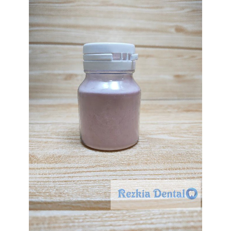 Jual paket BAHAN GIGI PALSU powder 50gr+liquid sc SET bahan gusi palsu ...