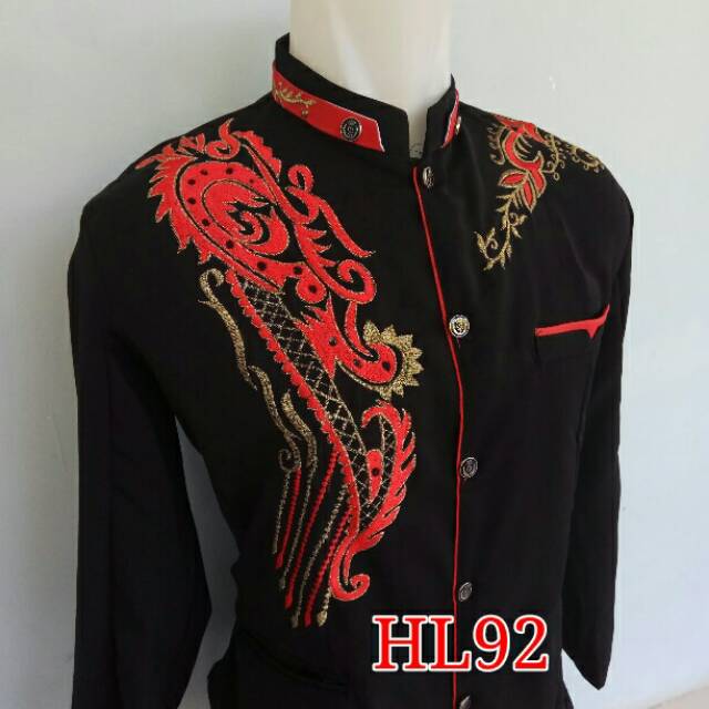 Jual JAS KOKO MODEL TERBARU Jasko Hitam Lis Putih Bahan Tebal Lembut ...