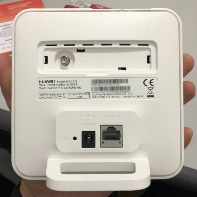 Jual Modem MIFI 4G LTE Multi Band Huawei B312 Pro Paket Lengkap Bundle ...
