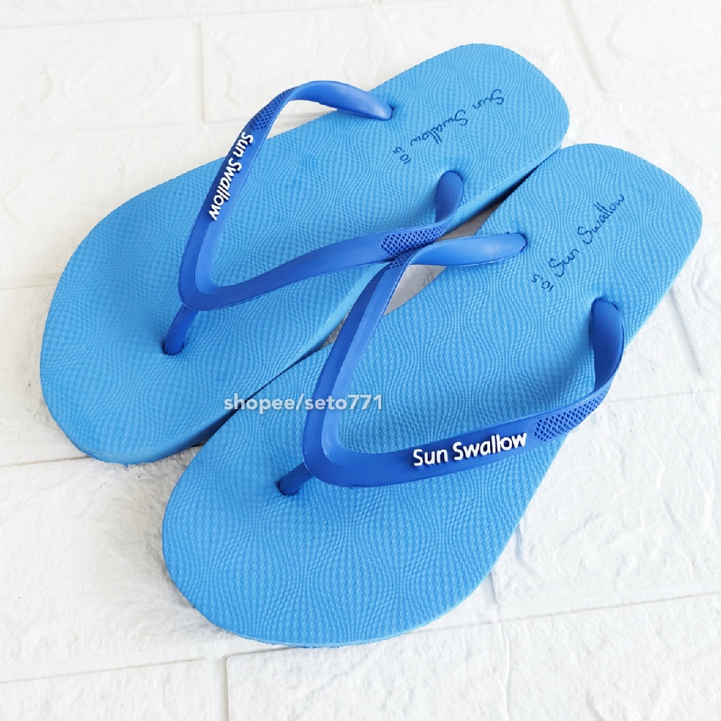 Jual Sandal Jepit Wanita No 40 =10.5 Sendal Japit Cewek Besar Perempuan ...