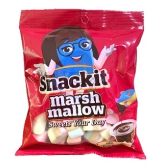 Jual Snackit Marshmallow bentuk ikan with choco dip 30gr | Shopee Indonesia