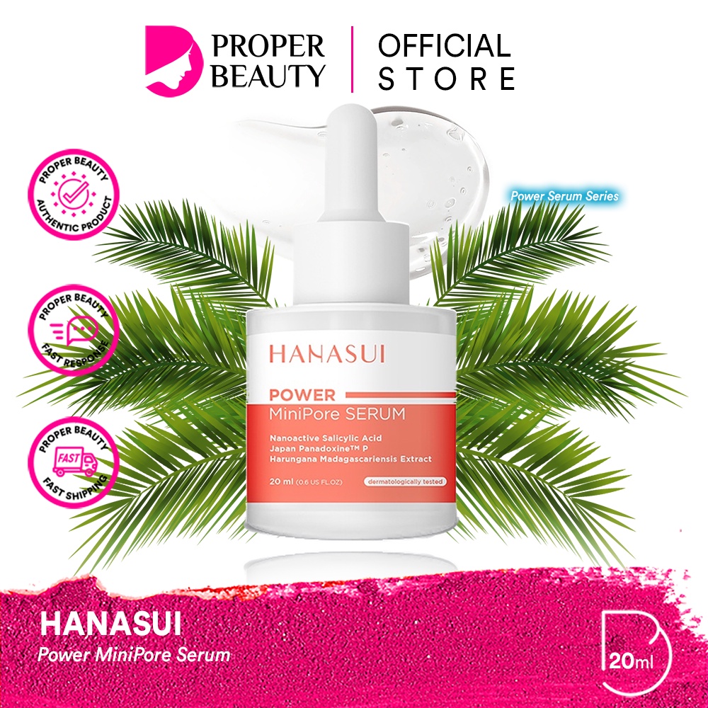 Jual HANASUI Power MiniPore Serum Indonesia / Serum Wajah / Nanoactive ...