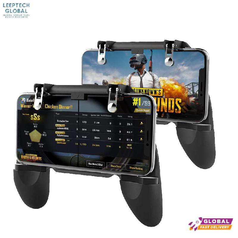 Jual Leeptech Universal Gamepad W10 Joystick Trigger Gaming Controller Button Standing | Shopee ...