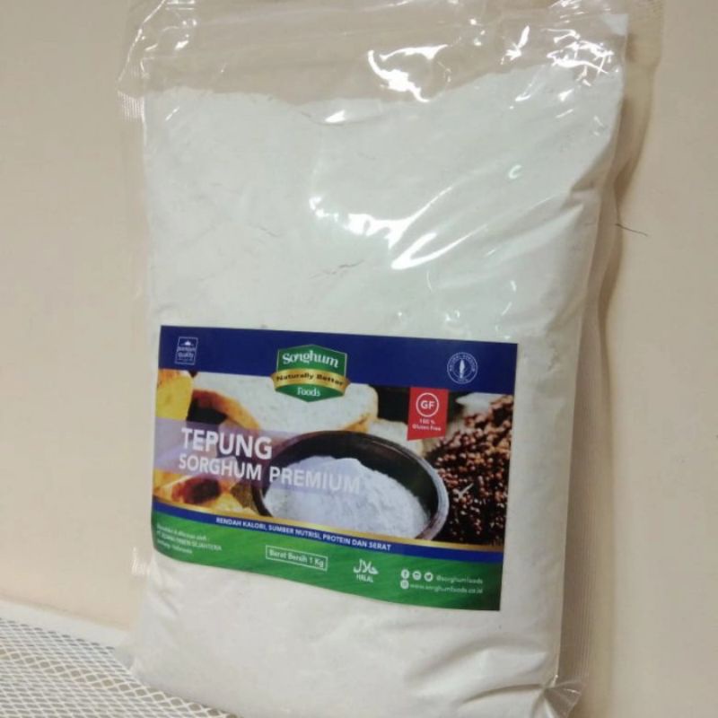 Jual Tepung Sorghum Gluten free / Tepung sehat 1kg | Shopee Indonesia