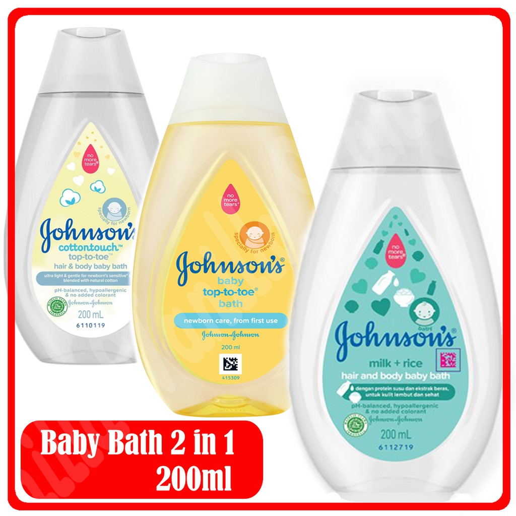 Jual JOHNSON'S Baby Bath 2 in 1 Sabun Cair Bayi Johnson 200ml | Shopee ...
