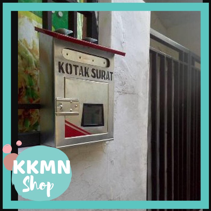 Jual SURAT-KOTAK- KOTAK SURAT WARNA SILVER KOTAK POS BOX MAIL -KOTAK ...