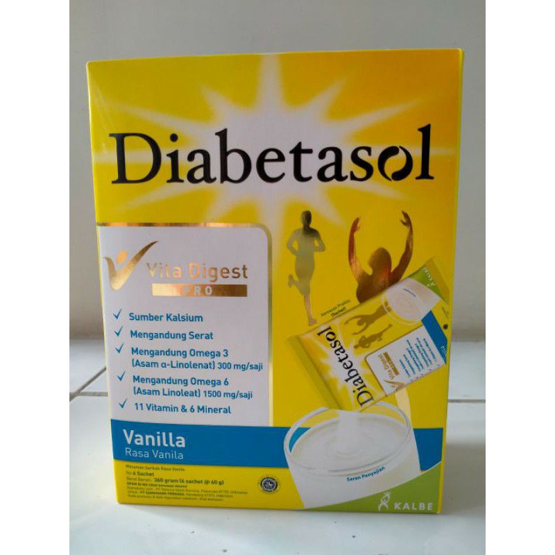 Jual diabetasol sachet 10x60gr (NO KARDUS) | Shopee Indonesia