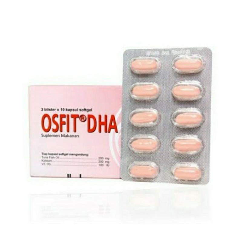 Jual osfit DHA(vitamin D3, kalsium, dan minyak ikan) | Shopee Indonesia