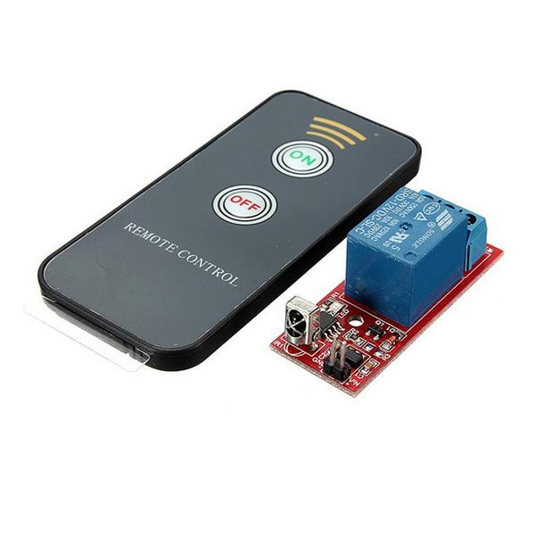 Jual 1 Channel Remote Controller Self Lock Switch Relay Board Wireless ...