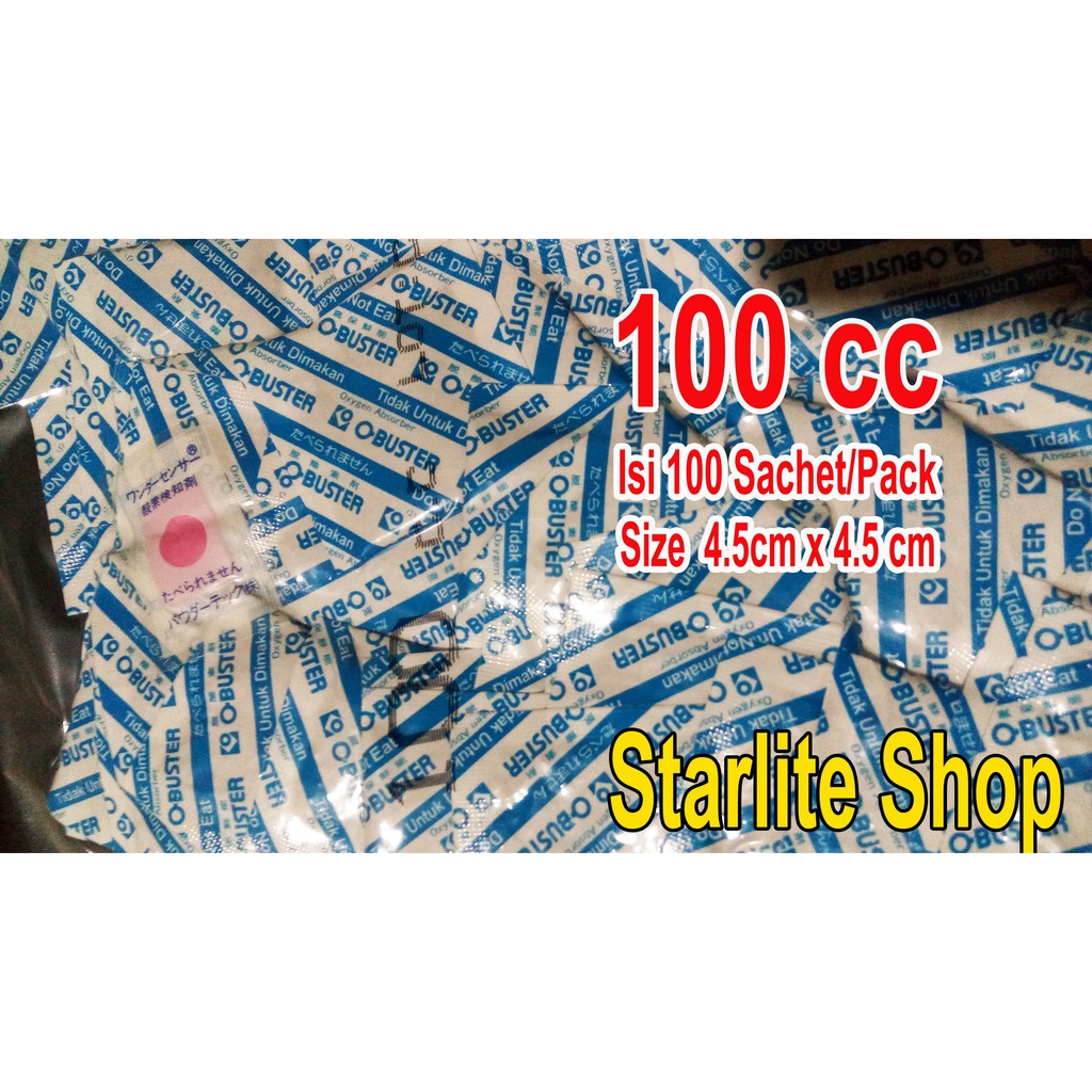Jual 100 cc O-Buster Pengawet Makanan Oxygen Absorber Penyerap Oksigen ...