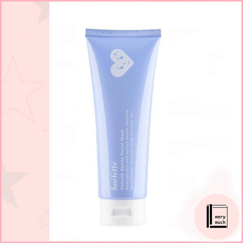 Jual HARLETTE Oatmilk Gentle Facial Wash | Shopee Indonesia