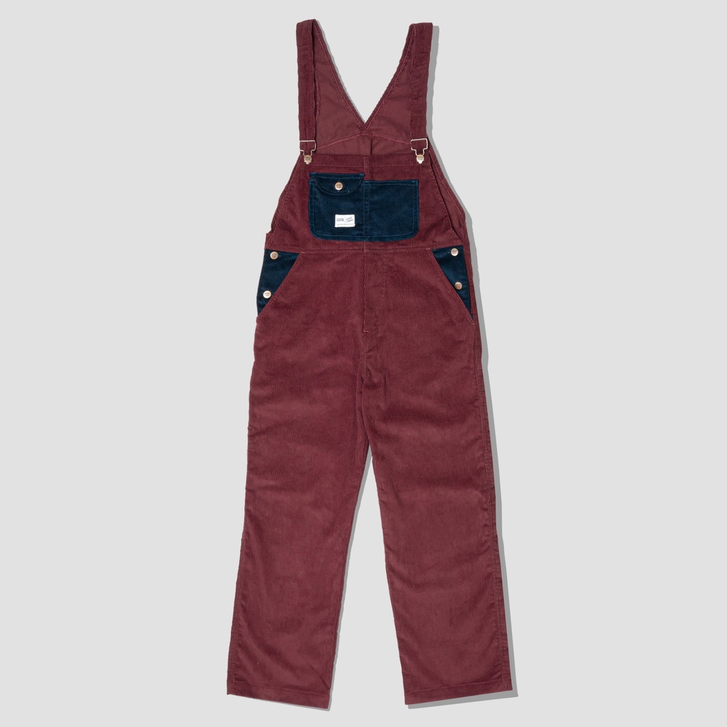 Jual Queen Beer x Danang Kowang - Overall Pants Capella Maroon | Shopee ...