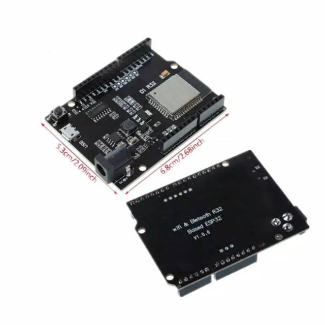 Jual WEMOS ESP32 WiFi & Bluetooth Flash 4mb Arduino D1 R32 | Shopee Indonesia