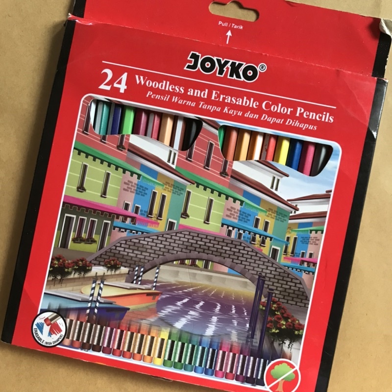 Jual preloved pensil warna joyko | Shopee Indonesia