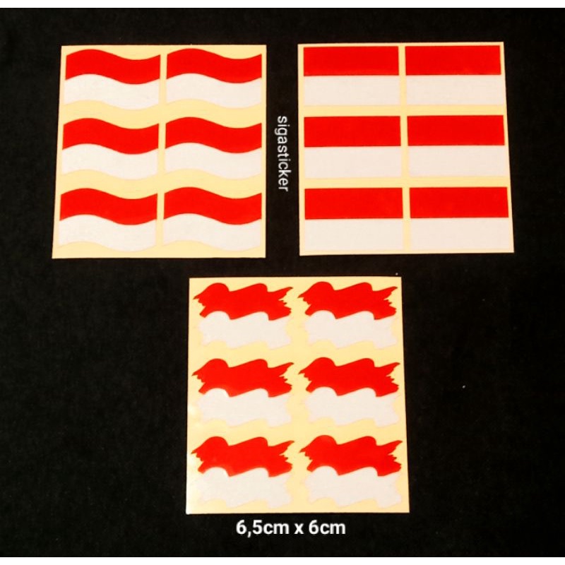 Jual STICKER BENDERA INDONESIA CUTTING | Shopee Indonesia