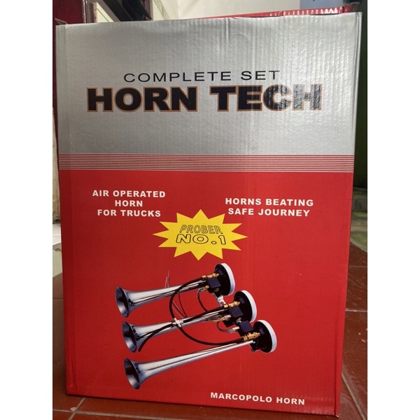 Jual Klakson Telolet 3 Corong 3 Suara dan 6 Suara 6 Tombol Marcopolo ...
